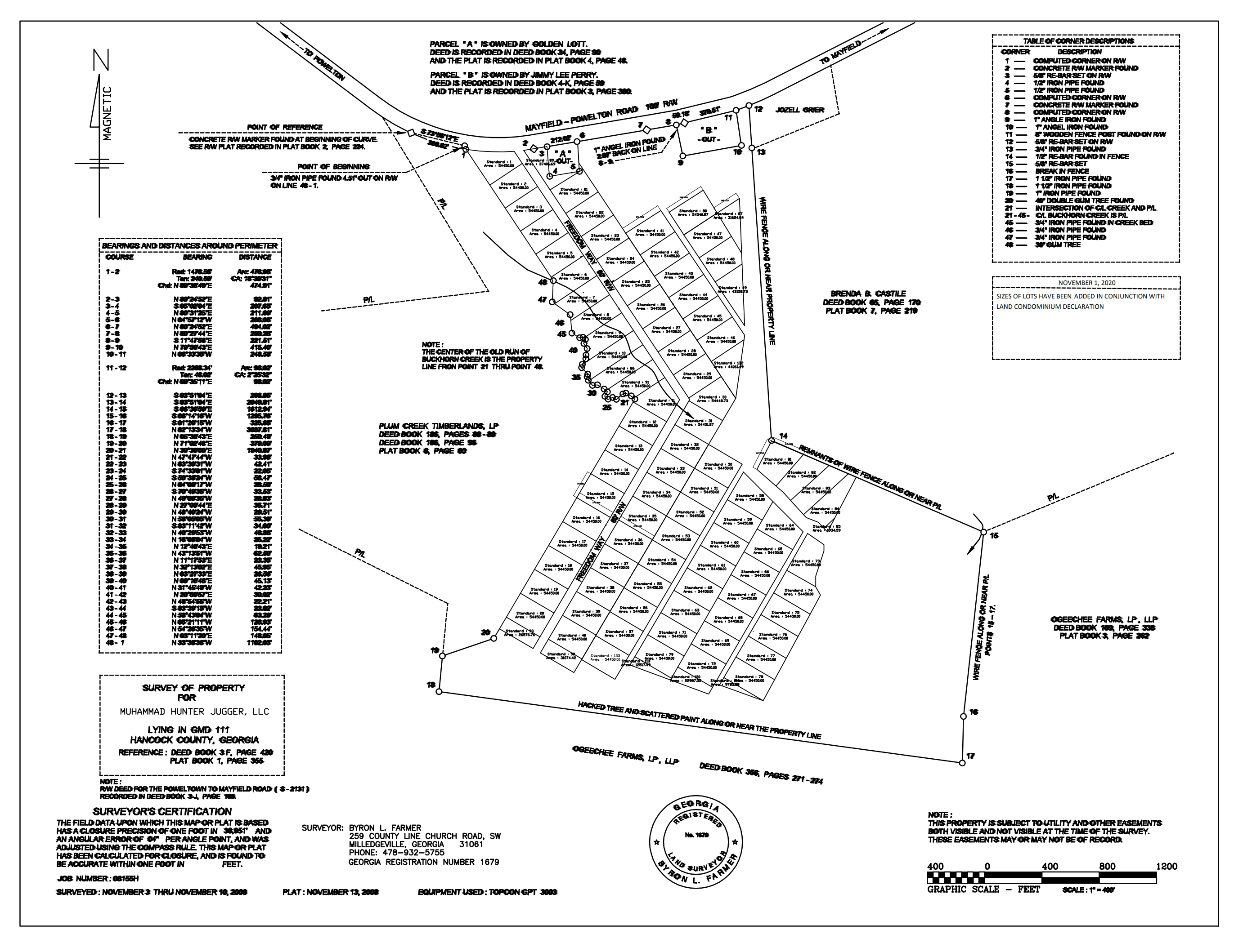 Chapter 5.1.2 EXHIBIT B SURVEY AND PLOT PLANS - Freedom Nation Codex